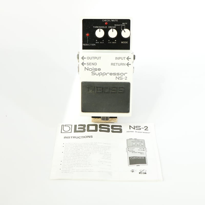 Boss NS-2 Noise Suppressor (s/n A7E 5013, Silver Label, Made | Reverb