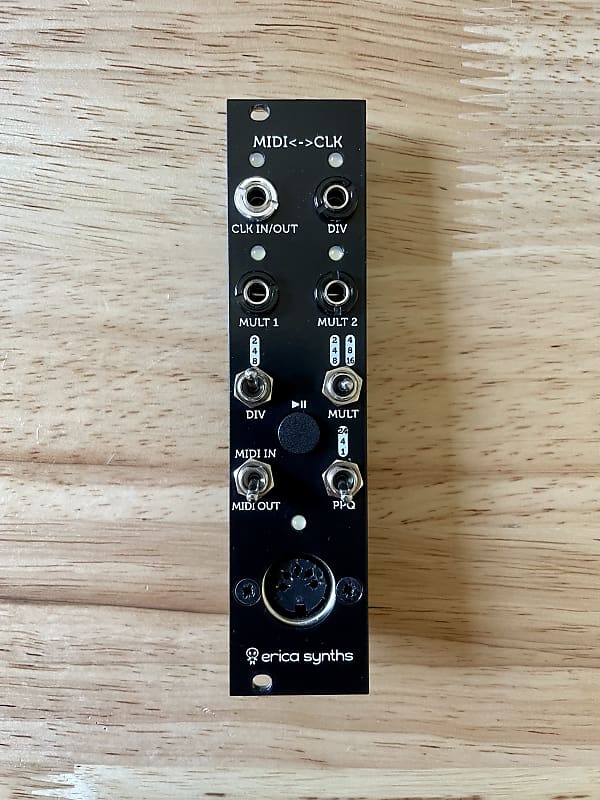 Erica Synths MIDI CLK Bidirectional Midi clock with | Reverb