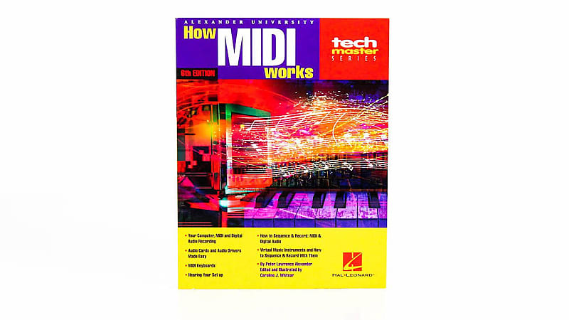 How MIDI Works by Peter Lawrence Alexander - 6th Edition | Reverb