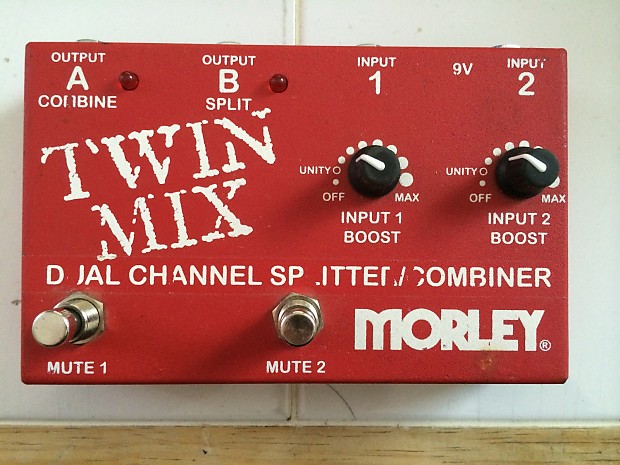 Morley Twin Mix Dual Channel Mixer/Combiner Pedal | Reverb UK