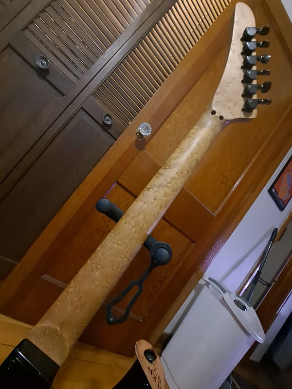 Warmoth Vintage Kramer-Style Banana Headstock + Tuners | Reverb