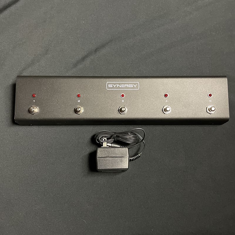 Synergy R5 5 Button MIDI Foot Controller - Includes 12v Power | Reverb