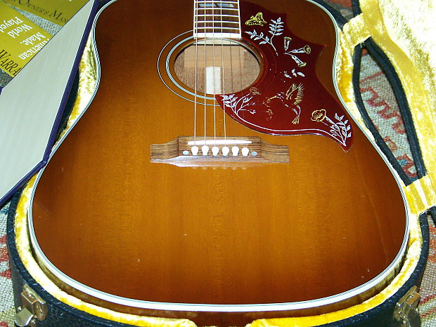 Gibson Hummingbird 1960's Authentic Hand-Poured Pickguard & | Reverb