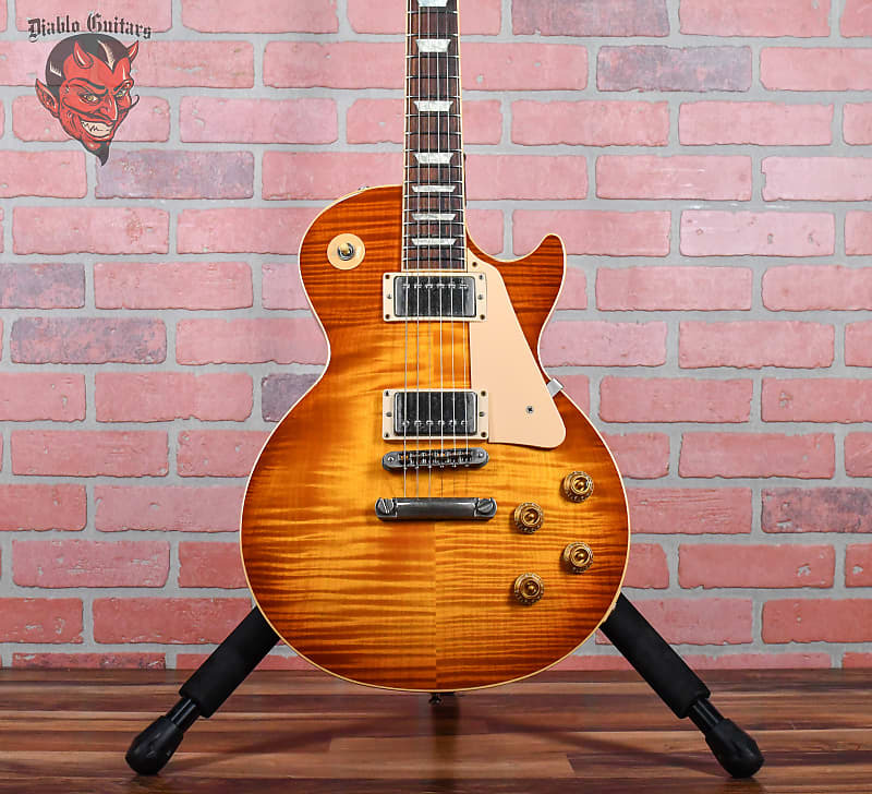 Gibson Les Paul Standard Yamano AA Flame Maple Top Sunburst | Reverb