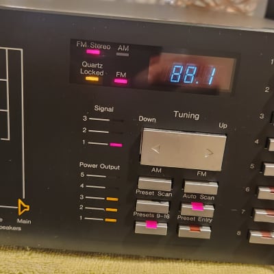 MCS Vintage MCS Model 3237 stereo receiver 80s | Reverb