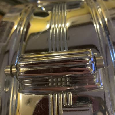 Rogers "Big R" Dyna-Sonic 5x14" Brass Snare Drum 1975 - 1984 | Reverb