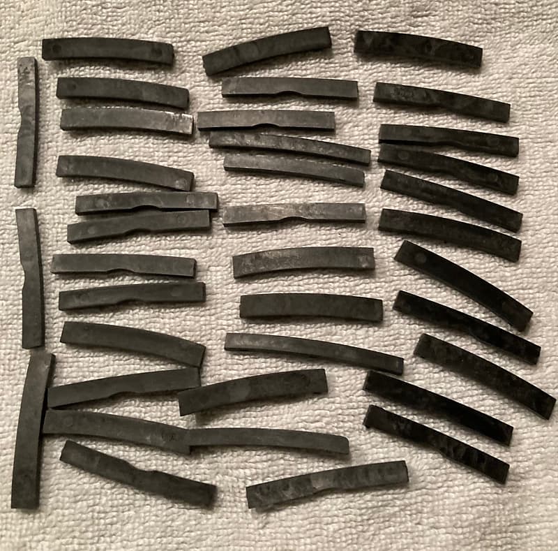 Huge Lot Fender Style Graphite Nut Blanks Luthier Repair Shop | Reverb