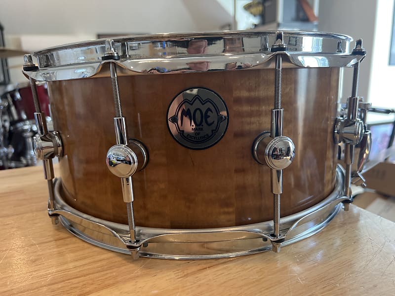 M.O.E. Mark of excellence 14”x6.5” custom made snare with a | Reverb