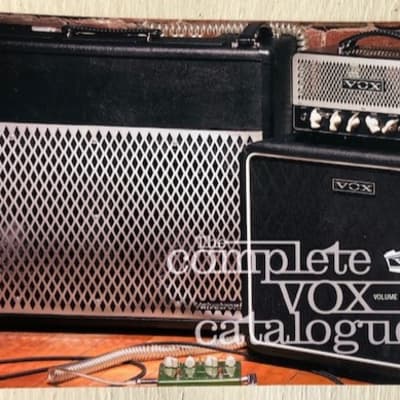 Vox 2010 catalog | Reverb