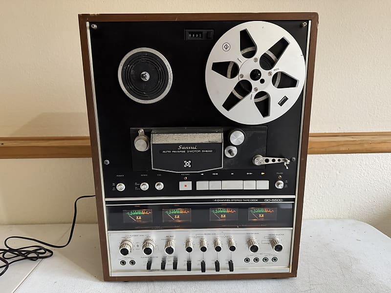 Sansui QD-5500 Reel To Reel Player Tape Recorder Vintage | Reverb