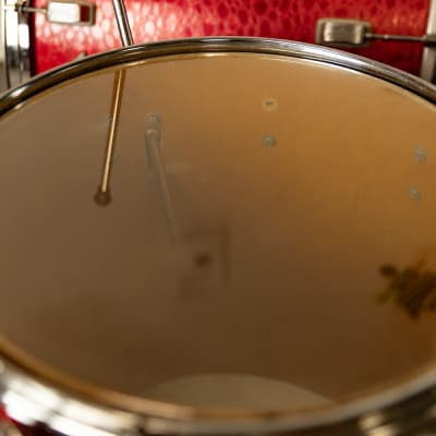 1960s Trixon Telstar Red Croco Drum Set | Reverb