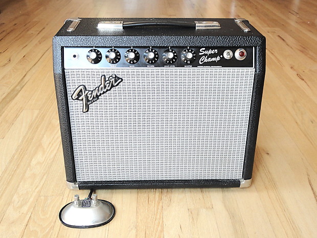 1984 Fender Super Champ Rivera Era 1x10 Tube Amp 100% Stock! | Reverb