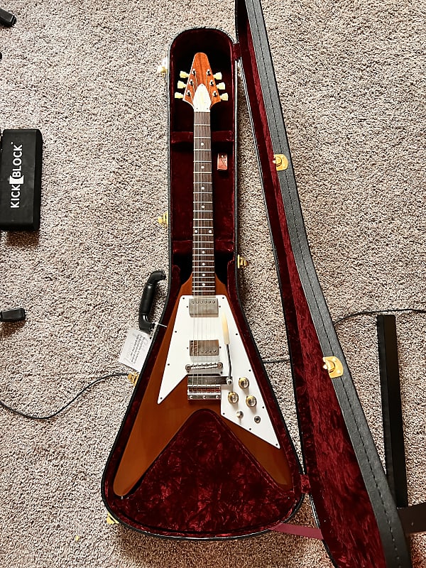 2020 Gibson Custom Shop ‘67 Flying V Natural | Reverb