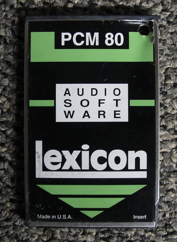 Lexicon PCM 80 Scott Martin Gershin Post FX | Reverb