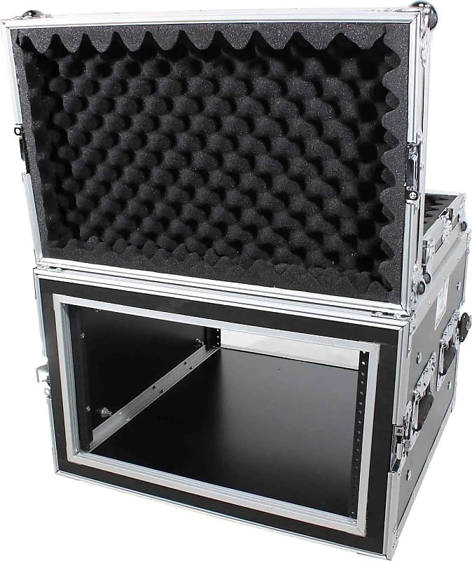 6 Space 6U 20 Inch Depth Shockproof Amp Rack ATA Shock Mount | Reverb