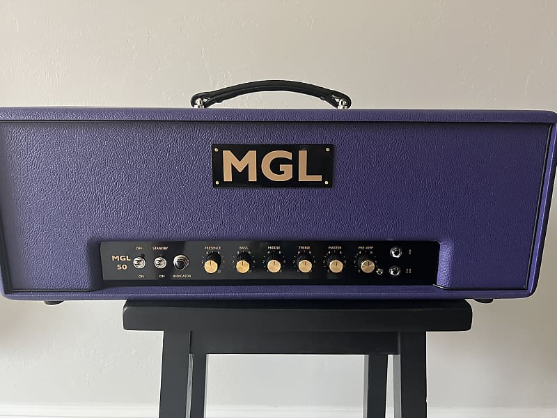 MGL 50 High Gain 2022 - Purple Tolex | Reverb