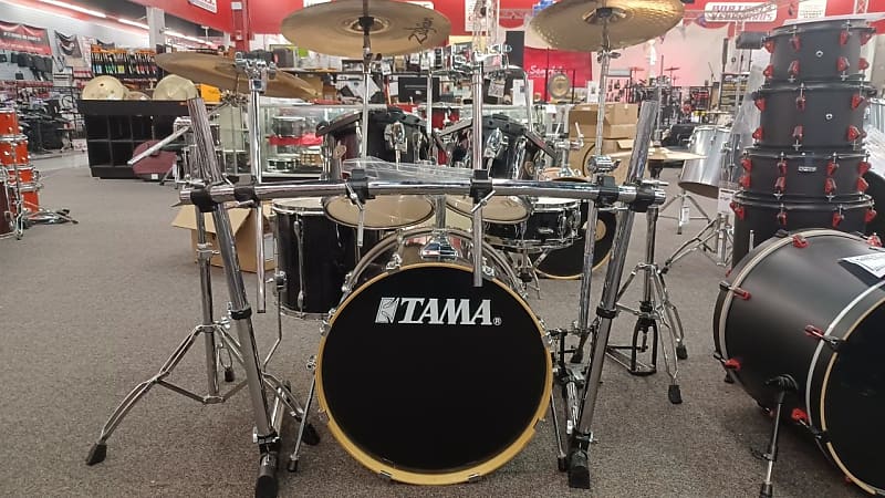 Tama Rockstar w/ Rack, HW and Cymbals Drum Set With Hardware | Reverb