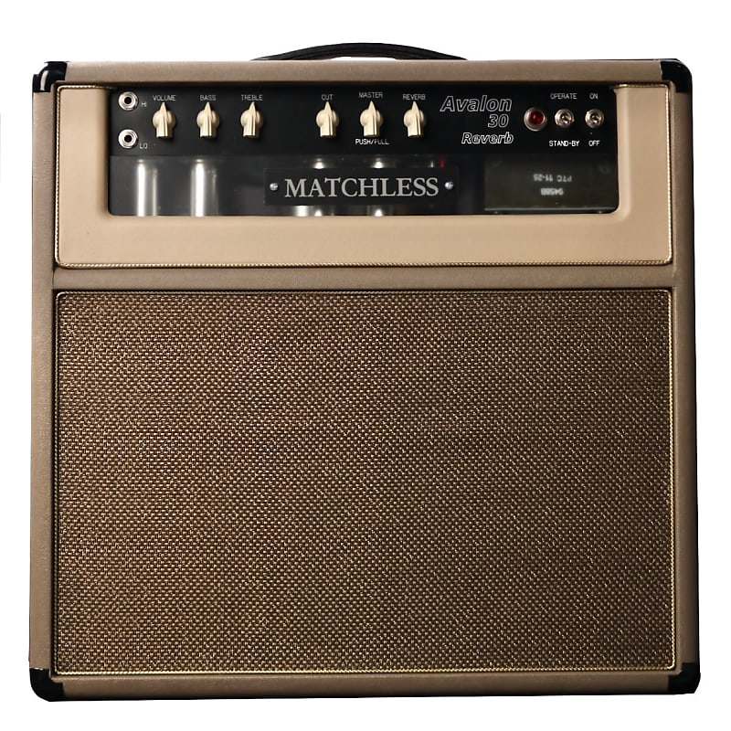 2025 Matchless Avalon 30w Reverb 1x12 Combo Cappuccino / Gold | Reverb