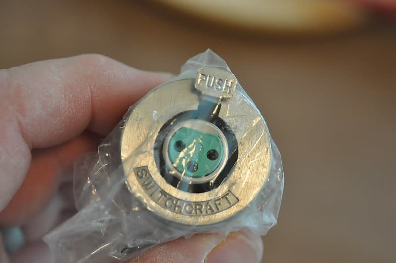 Switchcraft B3F XLR panel mount connector. NOS 1980's | Reverb