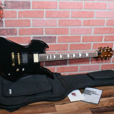 Fernandes Hide Signature Model MG100X Gloss Black 2000s Japan | Reverb