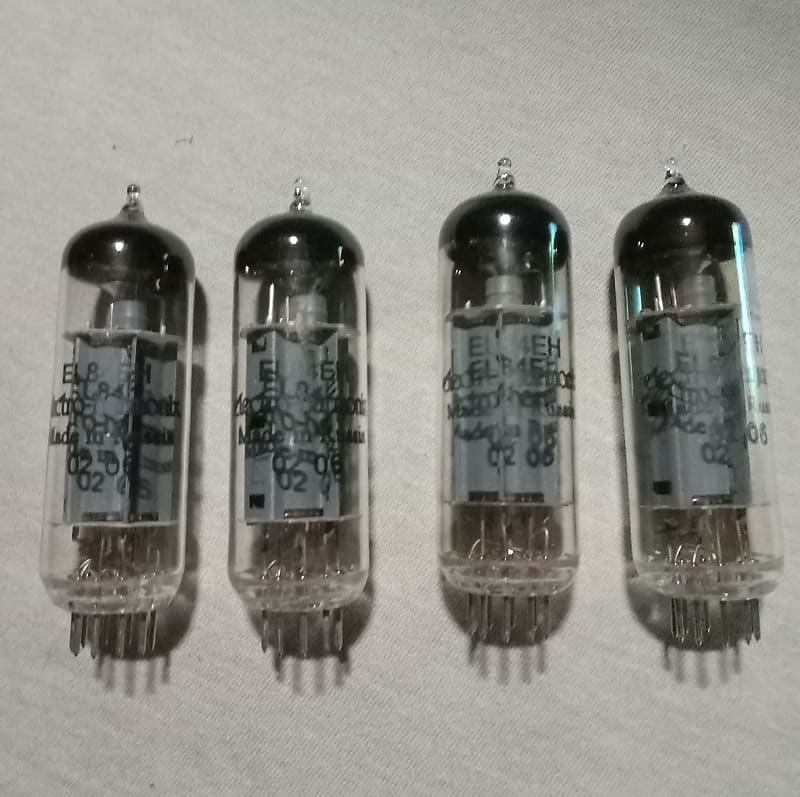Electro-Harmonix EL84EH Power Tubes Matched Quad | Reverb
