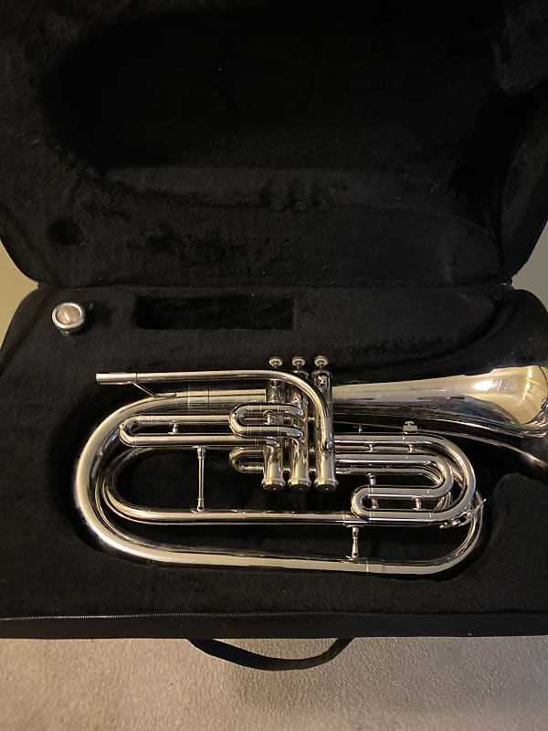 Moz Silver Marching Baritone 2020 Silver | Reverb