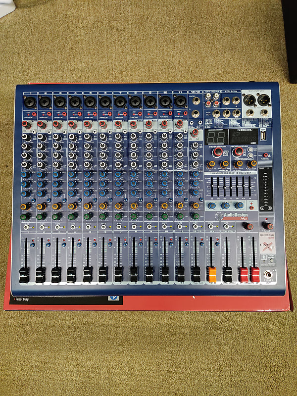 Audio Design Pro Live X12 | Reverb