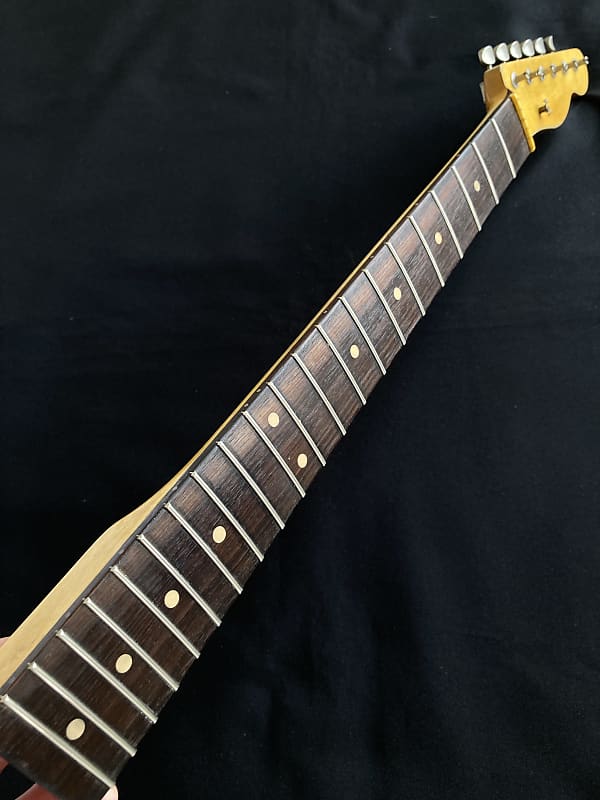 Musikraft Telecaster 2023 Aged Amber / Relic by D-Lux Guitar | Reverb