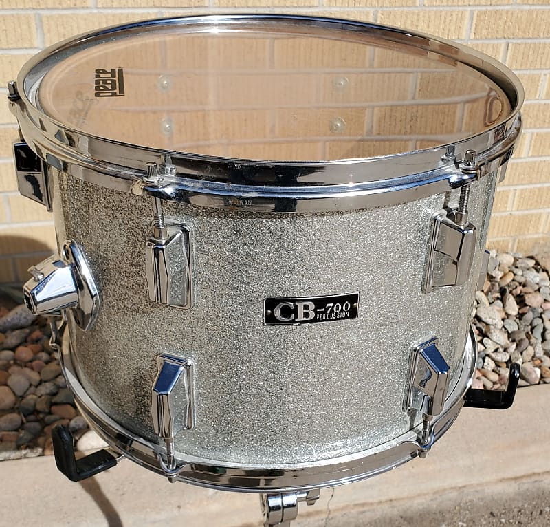 CB700 Silver Sparkle 13" tom 70's | Reverb