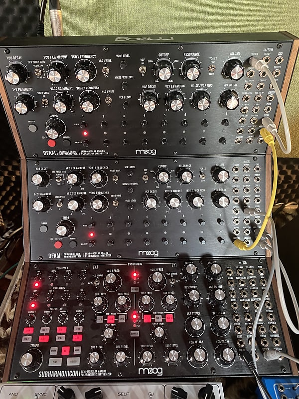 Moog Sound Studio 3 DFAM / DFAM / Subharmonicon 2021 - | Reverb UK
