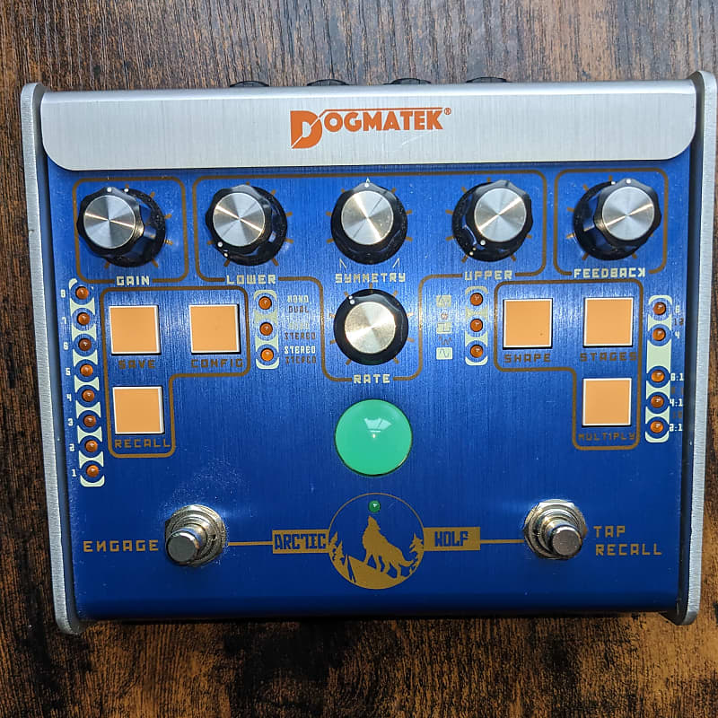 Dogmatek Arctic Wolf Twin Modulator Stereo Analog Phaser | Reverb