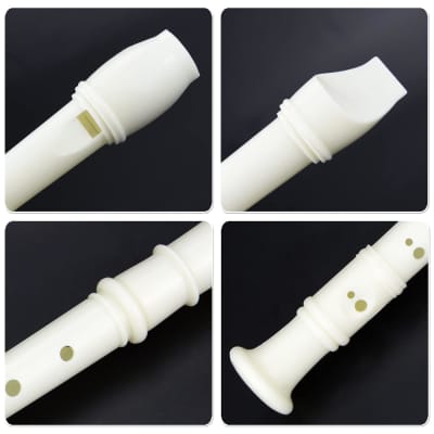 3 Pack 8 Hole Soprano Recorders Descant Flute With Cleaning | Reverb