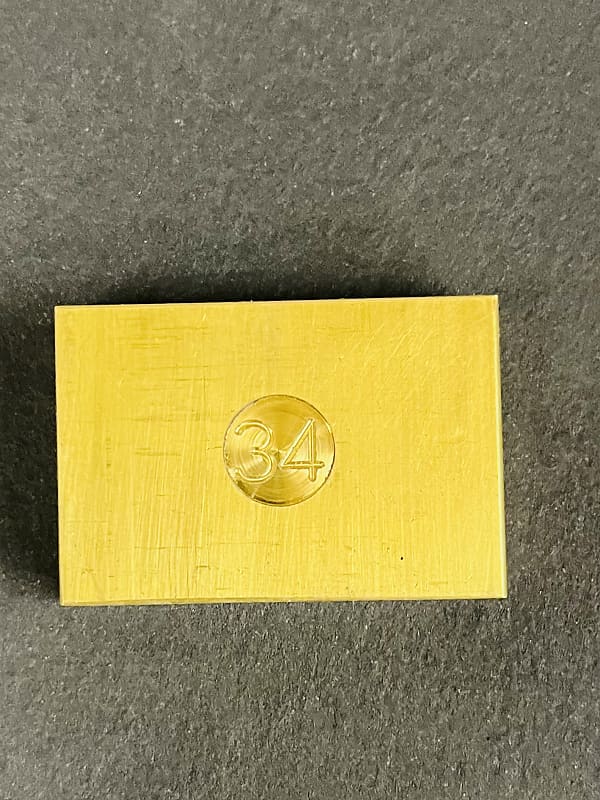 Merlin 5 Products Tremelo Block - Brass | Reverb