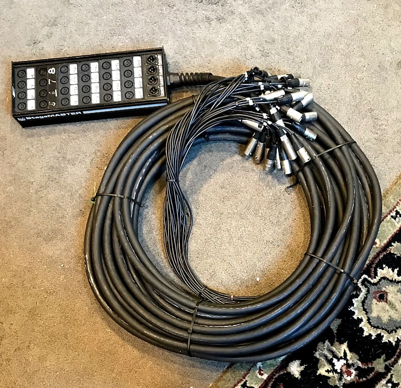 StageMASTER 100 foot 24 Ch. 4 Sends 1990's - Good | Reverb