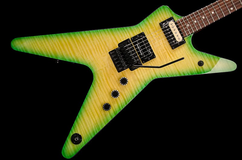 Dean ML Dimebag Darrell Dime Slime 2018 Dime Slime finish no | Reverb