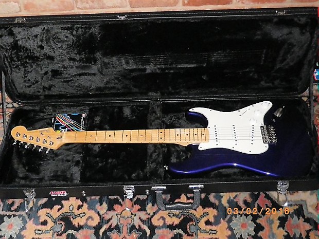 Fender Stratocaster ? Midnight Blue | Reverb