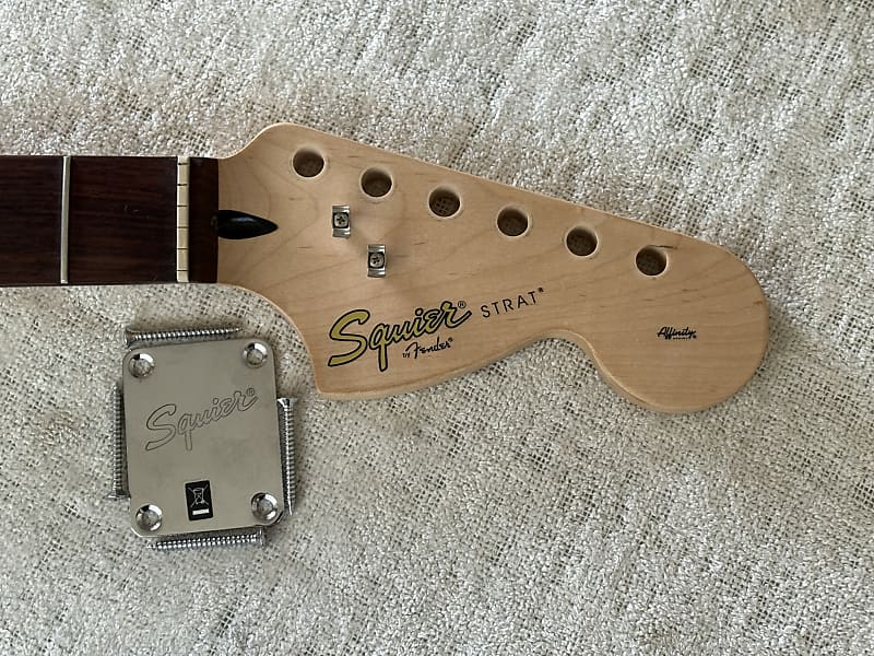 2015 Squier Stratocaster Affinity Strat Neck Maple | Reverb Australia