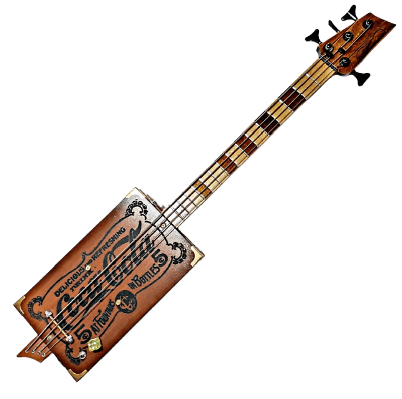 Matteacci's Coca Cola Cigar Box Bass 2023 | Reverb
