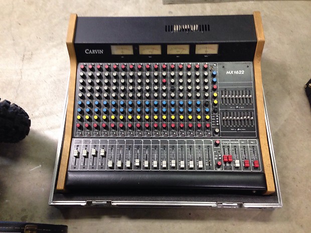 Carvin MX1622 Analog Mixer Multi Purpose Vintage | Reverb