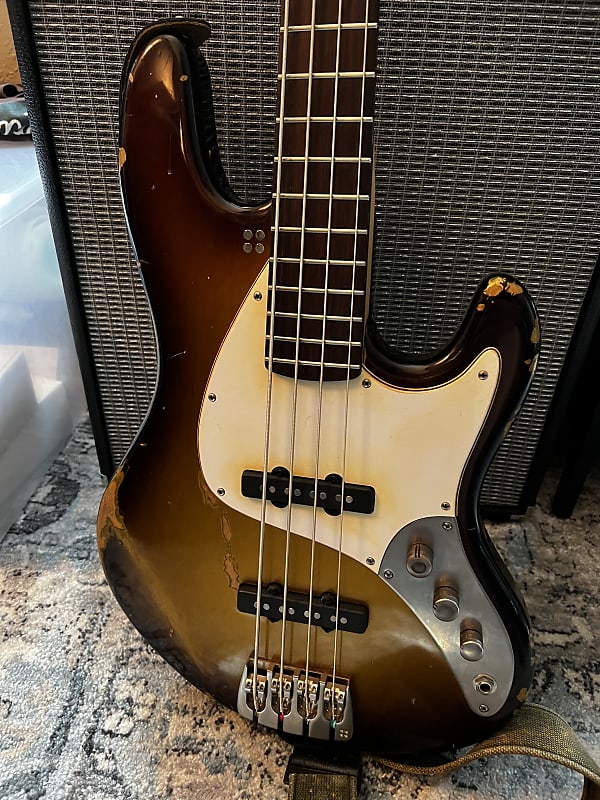 Sandberg California TT Passive Gold Burst Heavy Relic | Reverb