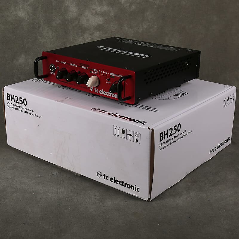 TC Electronics BH250 Bass Amplifier w/Box & PSU - 2nd Hand | Reverb