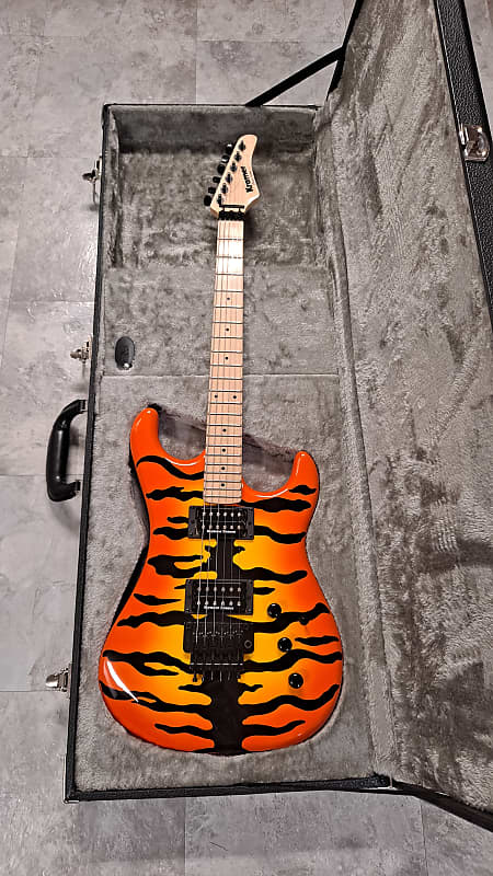 Kramer Pacer Series 2020s - Tiger Stripe with ESP Hardcase | Reverb