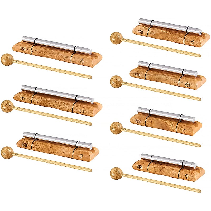 MEINL Sonic Energy 7-Piece Energy Chime Chakra Set Regular | Reverb