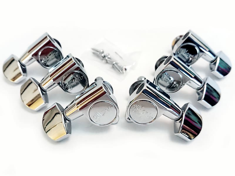 CF MARTIN Tuners in Chrome Full Set Of Six 3+3 - For 10mm | Reverb