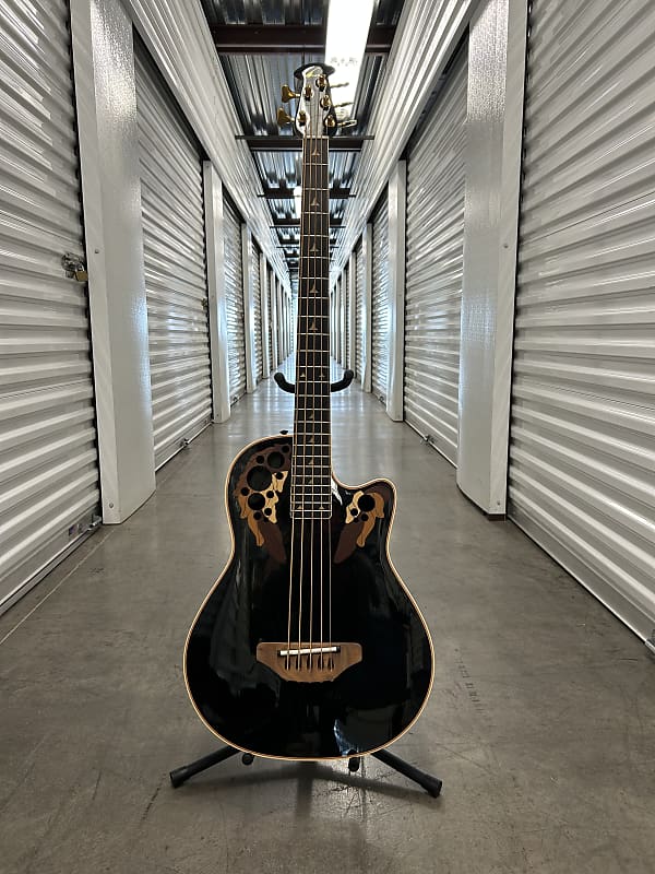 Ovation Five String Acoustic/Electric bass guitar 2018 | Reverb