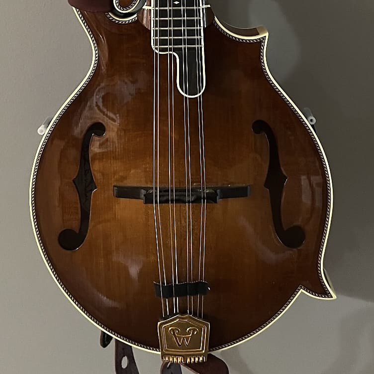 Weber Acoustic Instruments F5 mandolin 2010 faded leather | Reverb