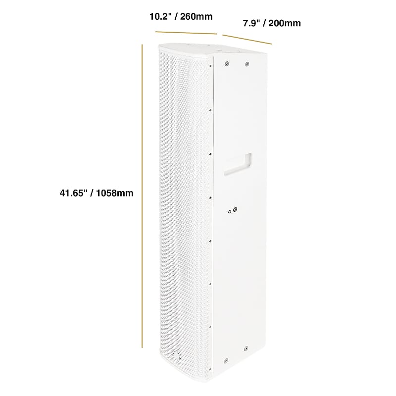 CARPO-K12WPW | High-Power Powered Wall-Mount Column Line | Reverb