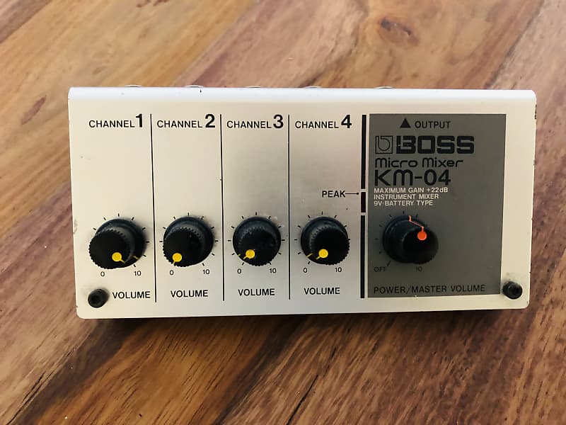 Boss KM-04 Micro Mixer - MicroMixer, 1980s, 1990s | Reverb