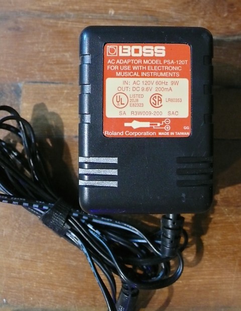 Boss PSA 120T 9 Volt 500mA DC 2.1mm Guitar Effects Pedal | Reverb