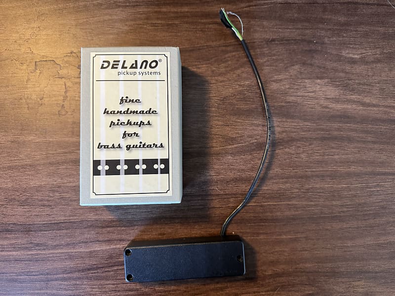 Delano Dual-Coil SBC 5 HE/S Driver Bridge, Five-String Bass | Reverb